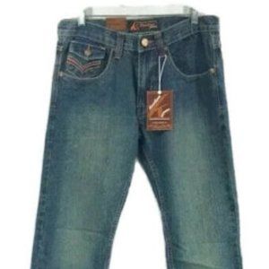 Knockout Jeans | Jeans | Knockout Jeans Mens Blue Orange Size 32 X 32 ...